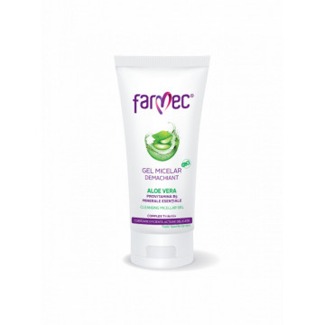 Farmec Gel Micelar Demachiant Aloe Vera - 100 ml, Farmec | Naturisti.ro