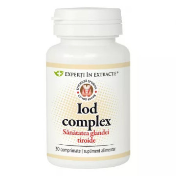 Iod Complex - 30 cpr, Dacia Plant | Naturisti.ro