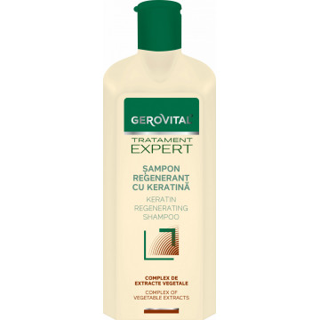 Gerovital Tratament Expert Sampon Regenerant - 400 ml, Farmec | Naturisti.ro