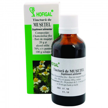 Tinctura de Musetel Hofigal - 50 ml, Hofigal | Naturisti.ro