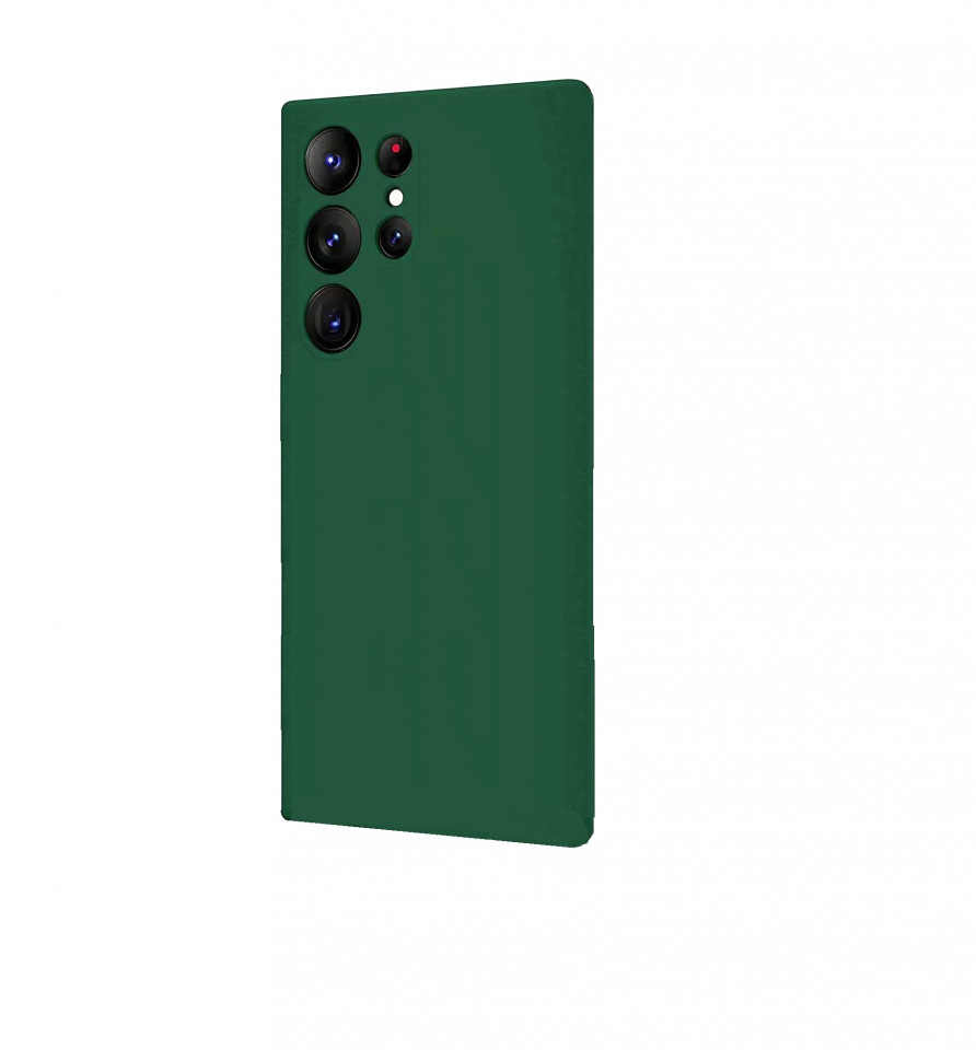 Husa protectie Samsung Galaxy S23 Ultra, ultra slim, silicon Verde ...