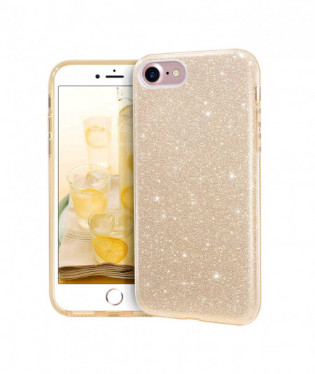 Husa iPhone 8 ultra slim din silicon, cu 3 straturi protective, Fashion ...