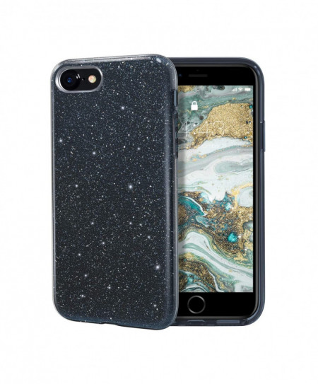 Husa iPhone 8 ultra slim din silicon, cu 3 straturi protective, Fashion ...