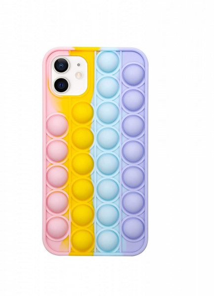 Husa iPhone 11, husa POP IT, Push Pop Bubble Fidget, Antisoc, antistres ...