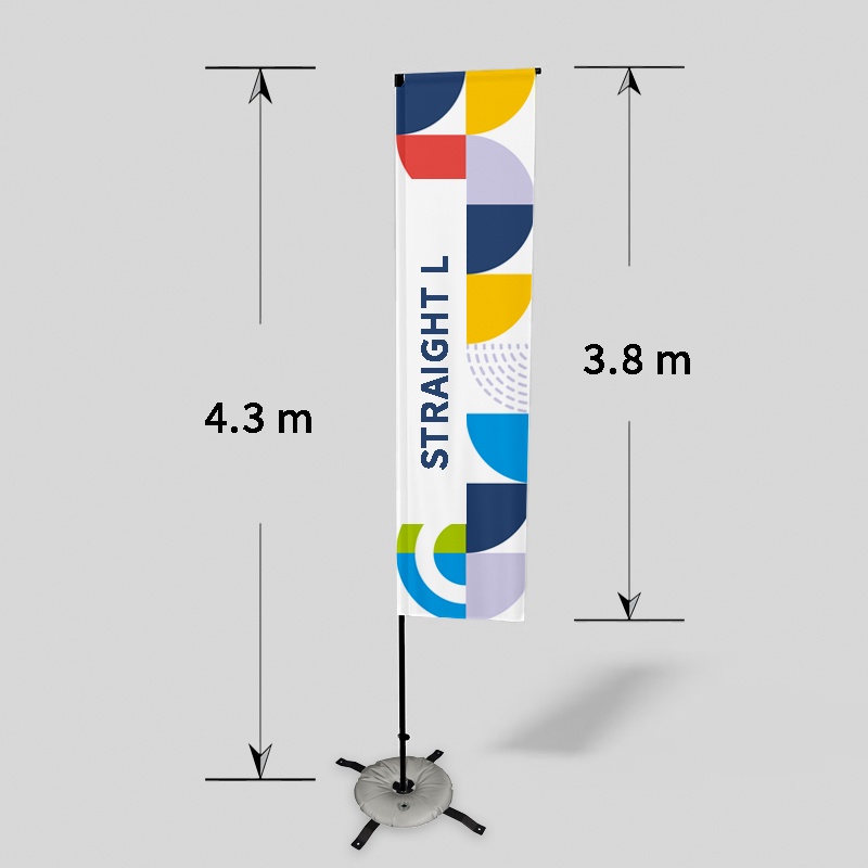 Straight flag L