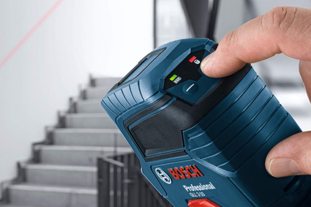 Linijski laser za ukršene linije 10m za obeležavanje GLL 2-10 BOSCH