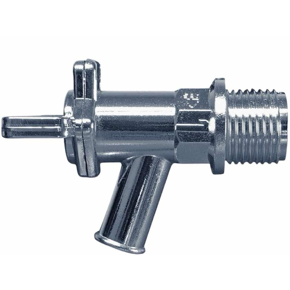 Slavina PVC za inox i plastičnu burad 75mm - 1/2"