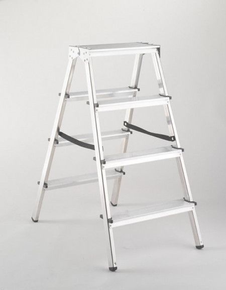 Merdevine dvostrane aluminijumske 2-6 gazišta ALPOS