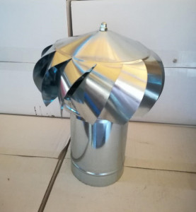 Ventilaciona kapa za dimnjak - 200mm INOX