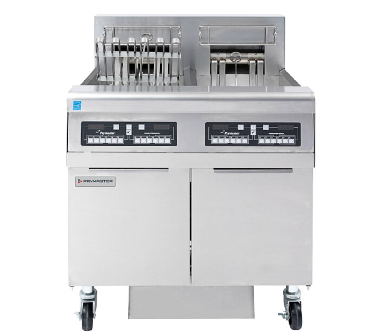 Friteuza profesionala Frymaster cu filtrare, 2 cuve x 25L, electrica
