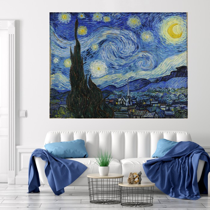 Tablou Van Gogh Noapte Instelata