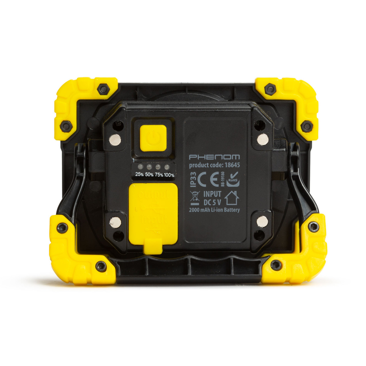 Proiector LED Mini Portabil PHENOM - Iluminare Puternică, USB, Magnet ...