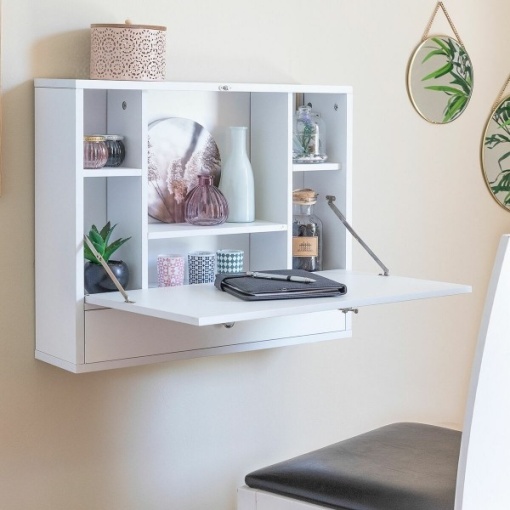 Birou Pliabil de Perete - Economie de Spațiu, Design Modern, Ideal ...
