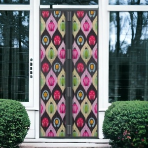 Perdea anti-tantari magnetica "Flori colorate" - Protectie eficienta si ...