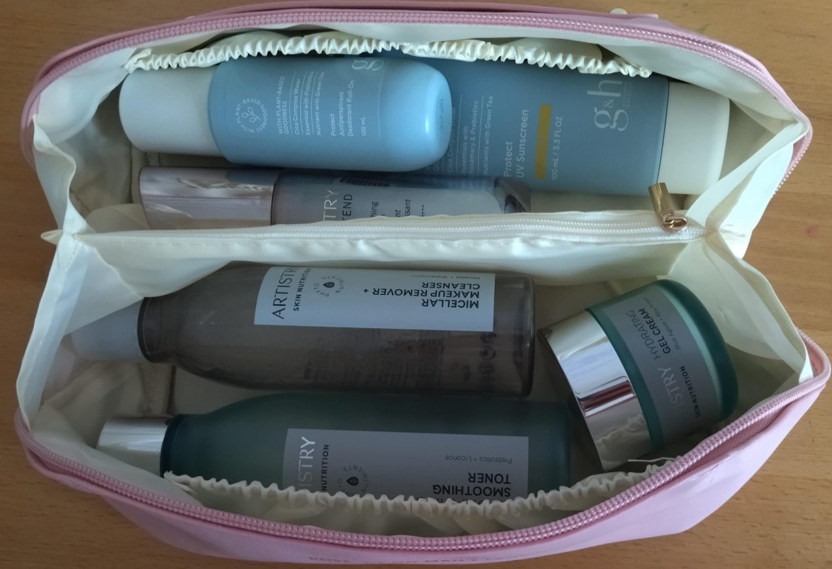 Portfard, geanta cosmetice Chabela, PT1052, Roz