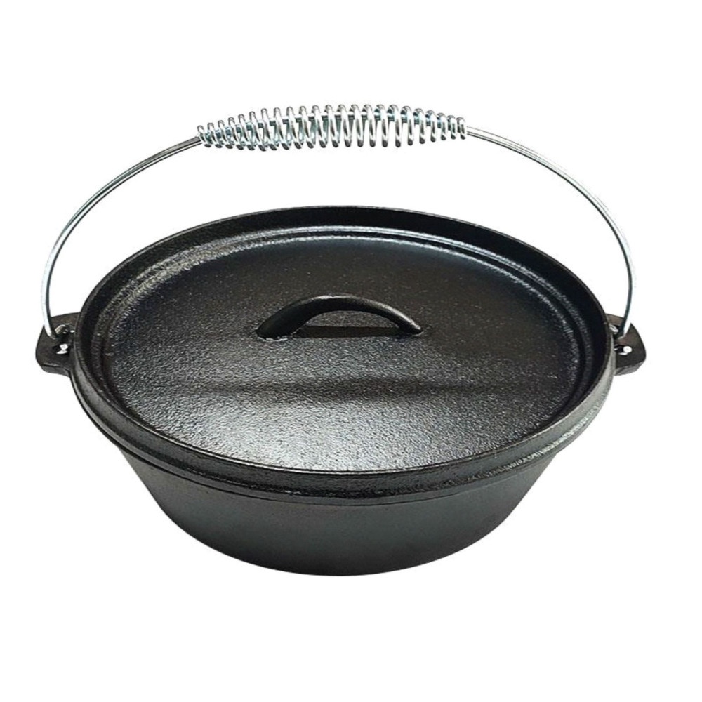 Ceaun/Tuci din fontă cu capac 6.2L, 30,8x10 cm, iCook