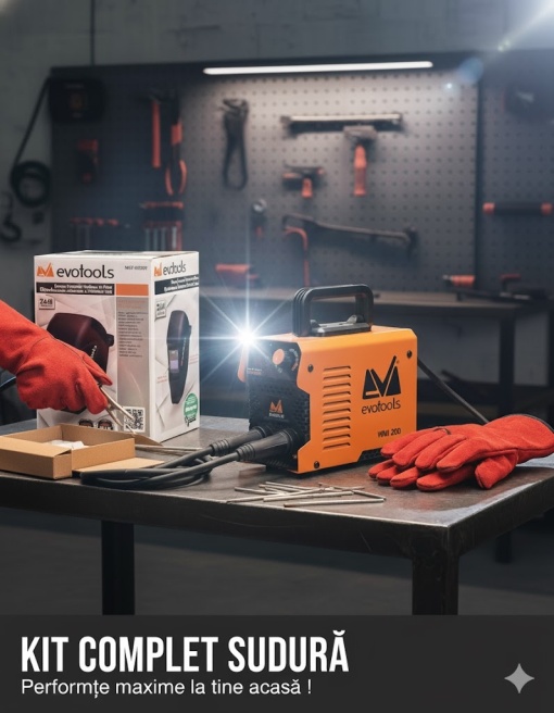 Kit Sudura : Invertor Sudura WMI 200 + Masca Automata Evo + Manusi ...
