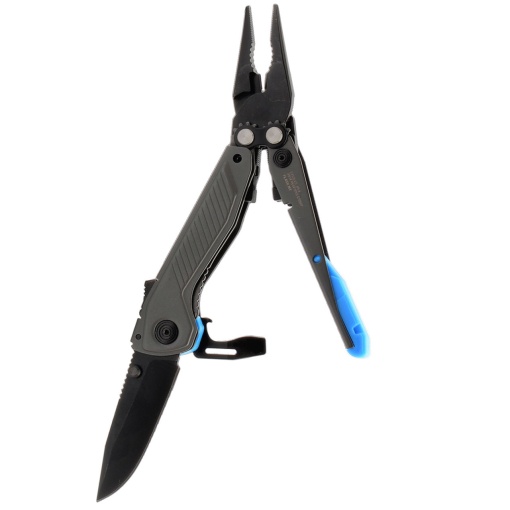 Briceag Multifunctional Flash MT Urban Gray + Cyan, SOG