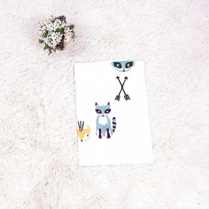 Paturica Milestone subtire pentru fotografii memorabile Bursuci Drool ...