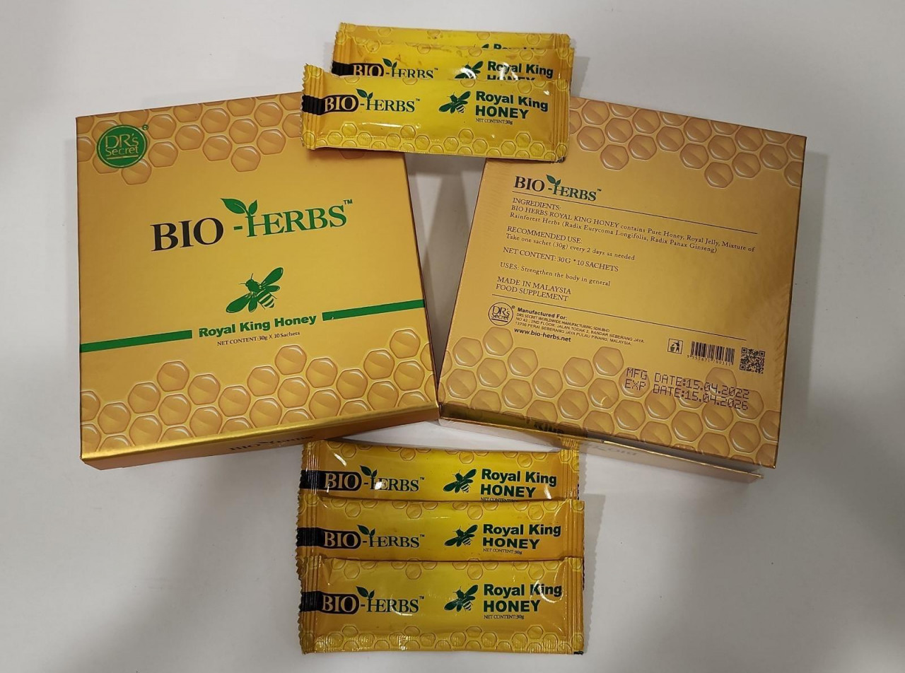 Miere turceasca Bio Herbs pentru stimulare in cuplu 1 cutie x 10 plicuri