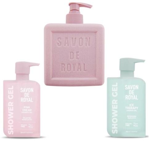 Savon de Royal -Sapun lichid Cubic Green 500 ml,Savon de Royal Pink ...