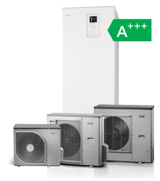 Pompa de caldura Nibe AMS 10-6 si unitate BA SVM 10-200/6E 6kW