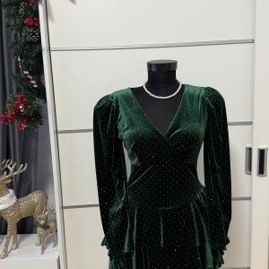 Rochie Barbie Crystal C Green
