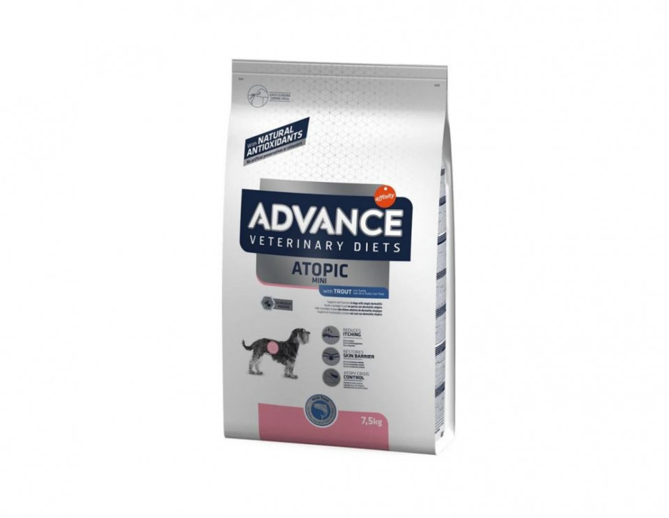 Advance VD Dog Atopic Mini - Hrana uscata super-premium pentru caini ...