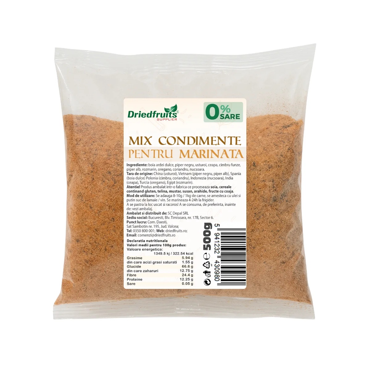 Mix condimente pentru marinata - 500 g