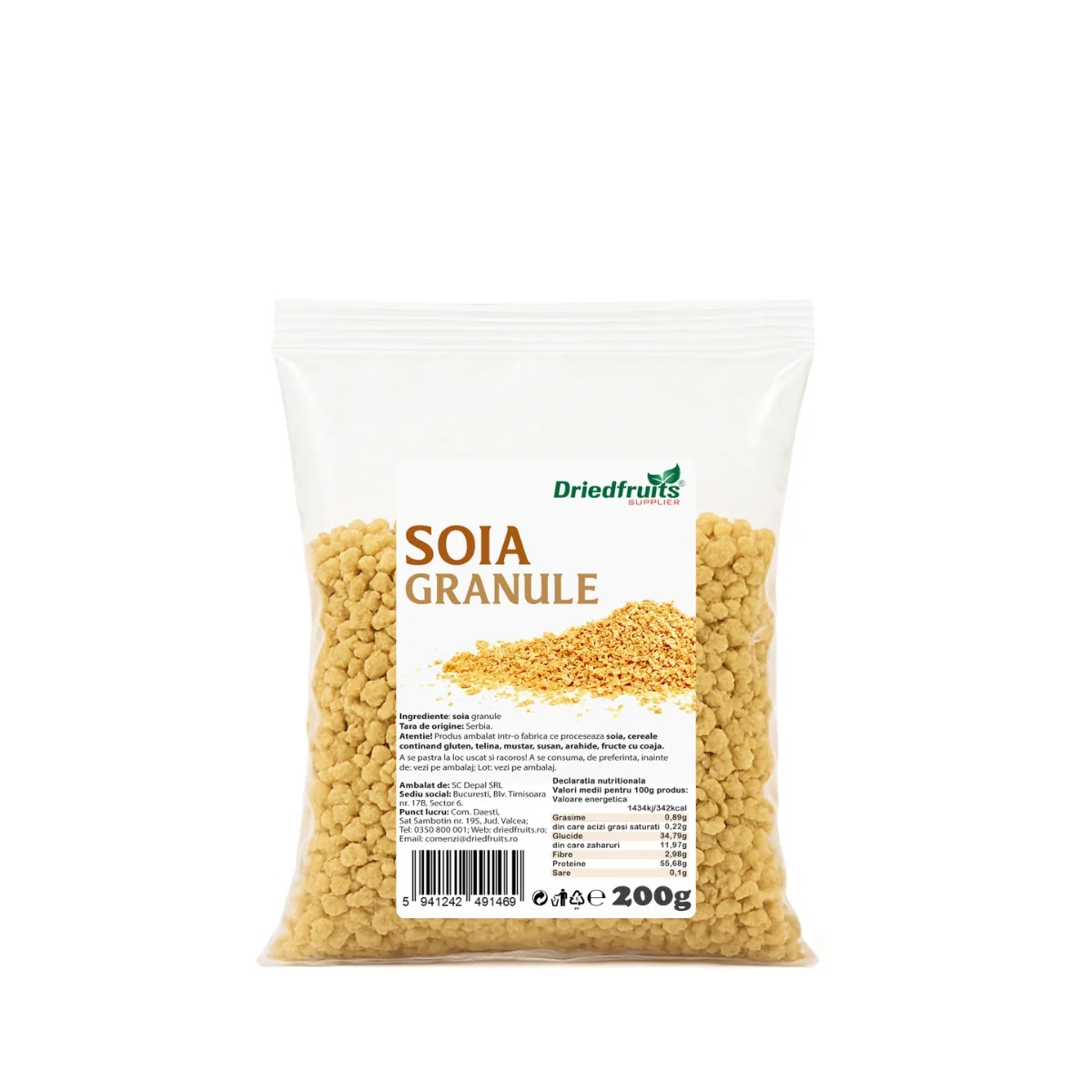 Soia granule Driedfruits - 200 g