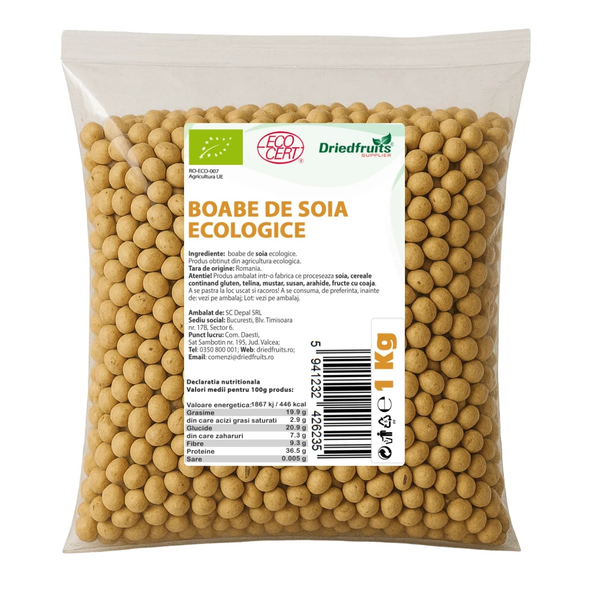 Driedfruits – Nuci & Alune, Fructe Uscate, Produse Bio