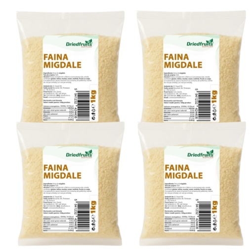 Faina migdale - 4 bucati x 1 kg