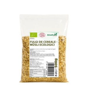Fulgi cereale (baza muesli) BIO - 500 g