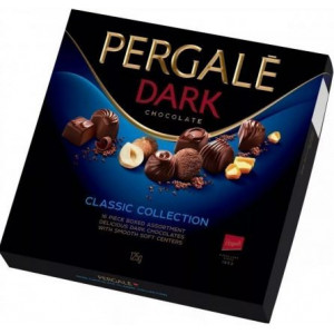 Bomboane cu ciocolata neagra Pergale Dark Clasic 114g, NM26972
