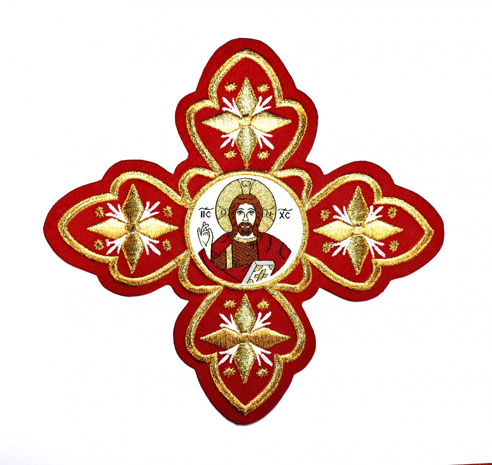 Ornament bisericesc - bordo