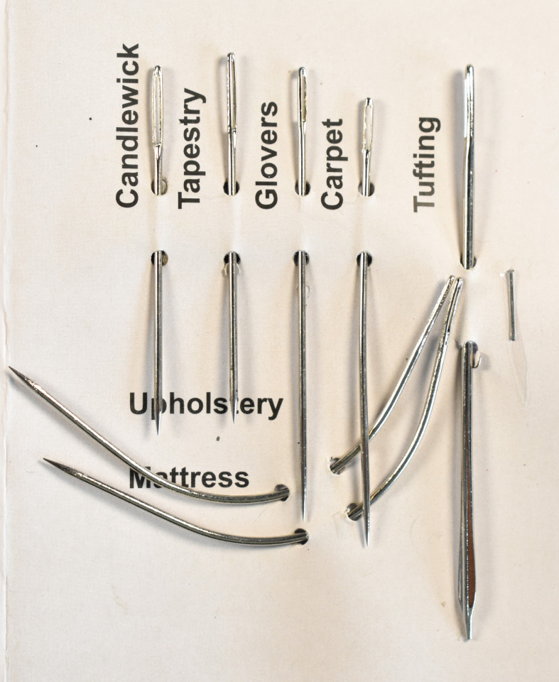 Set ace de cusut pielarie - 7 ace / set