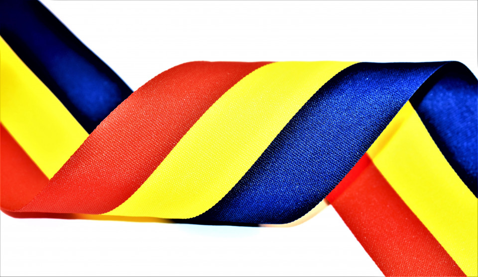 Tricolor 160 mm - 50 m rola