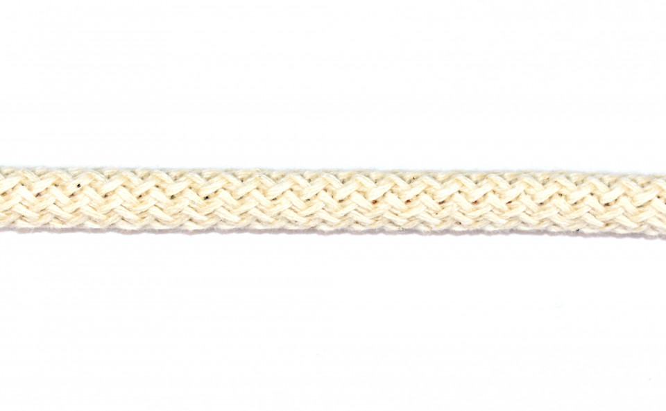 Snur bumbac crosetat 8 mm - 100 m rola