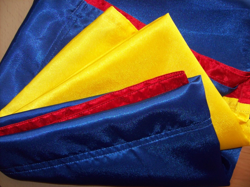 Steag Romania satin 70 cm / 110 cm