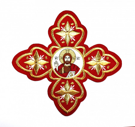 Ornament bisericesc - bordo