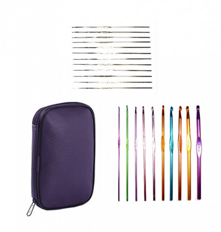 Set crosete penar - aluminiu / metal - 22 bucati