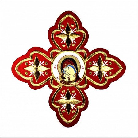 Ornament bisericesc - bordo