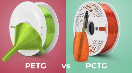 PETG vs. PCTG - Filamente3D.ro