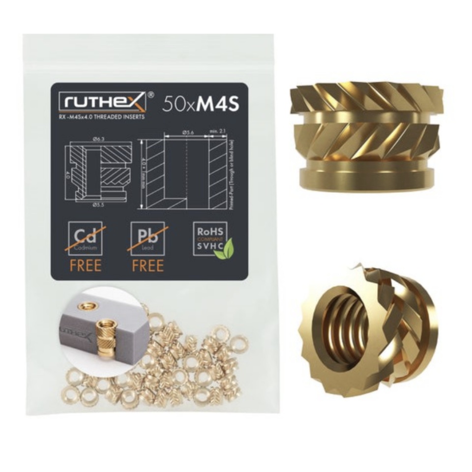 Inserturi filetate - Filamente3D.ro