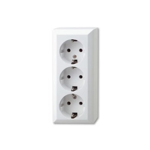 Priza tripla shucko aplicata, Eco Premium