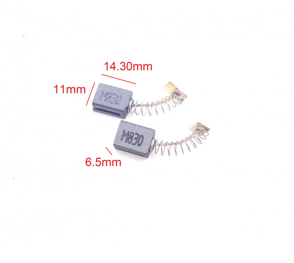 Perii carbon motor electric 220V pentru oberfreza NR.1376