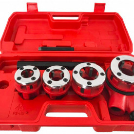 Set clupa filiera filetat manuala 4 piese 1/2", 3/4", 1" si 1-1/4"