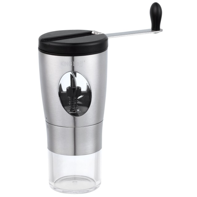Rasnita pentru cafea Kinghoff, mecanism ceramica, recipient plastic ...
