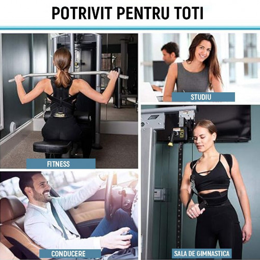 Corset pentru corectarea coloanei, Postura Corecta, Suport toracal si ...