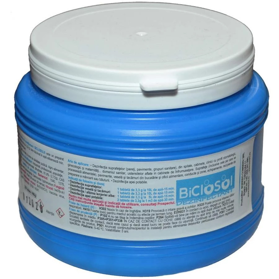 Biclosol 200 Tablete Clor | Dezinfectant Clorigen Virucid & Sporicid ...